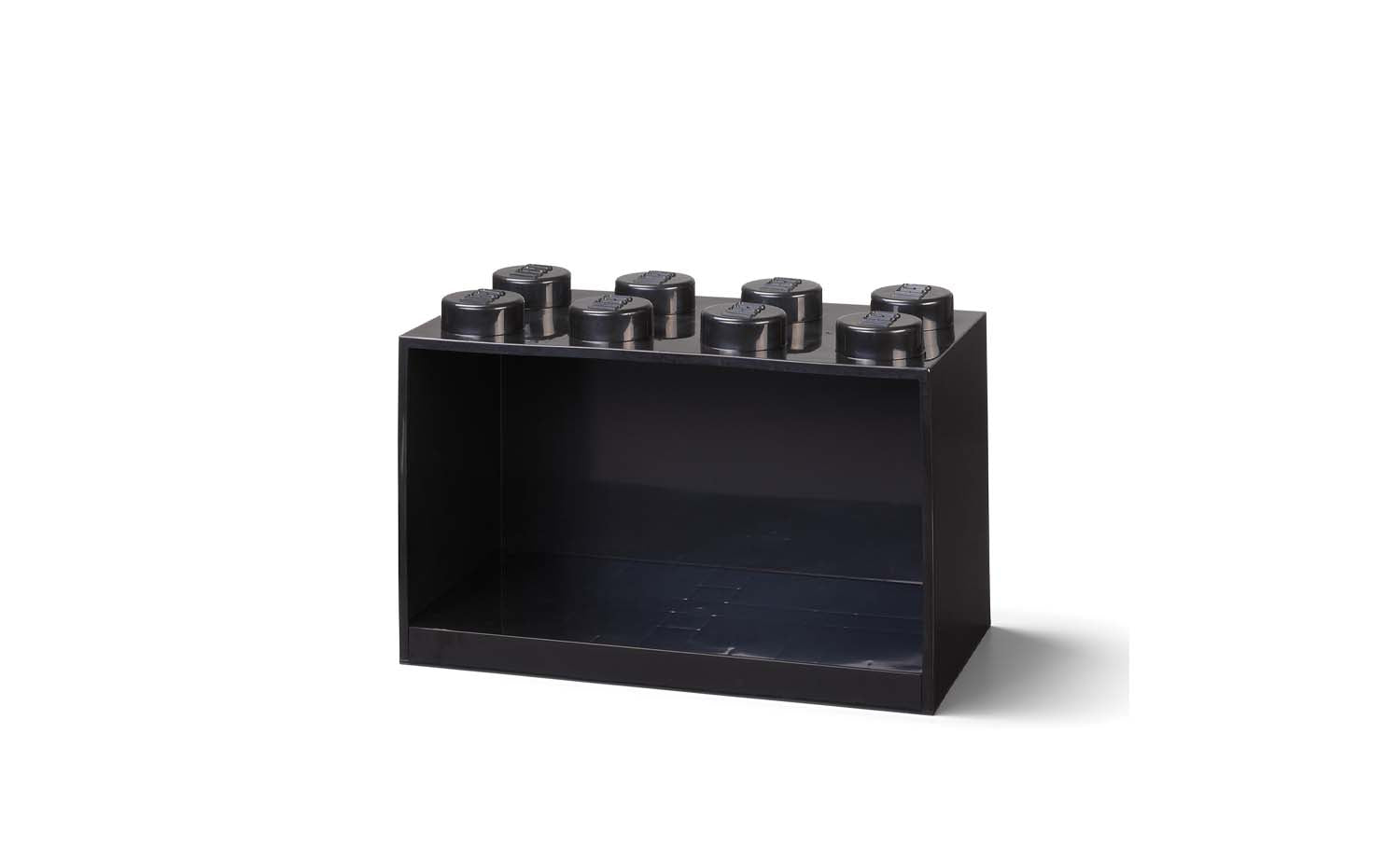 5007286 | LEGO® 8-Stud Brick Shelf - Black – LEGO Certified Stores