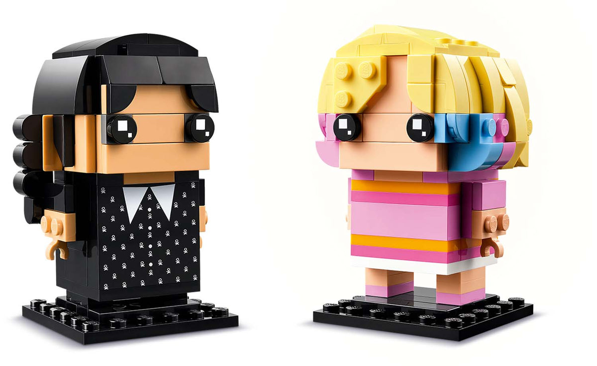 40750 | LEGO® BrickHeadz™ Wednesday & Enid – LEGO Certified Stores