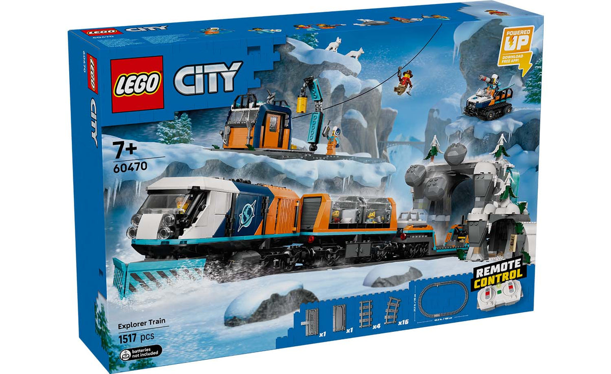 60470 | LEGO® City Explorers' Arctic Polar Express Train – LEGO ...