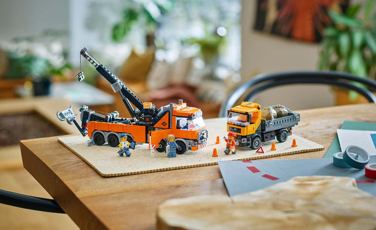 60467 | LEGO® City Heavy-Duty Recovery Tow Truck with Crane – LEGO ...