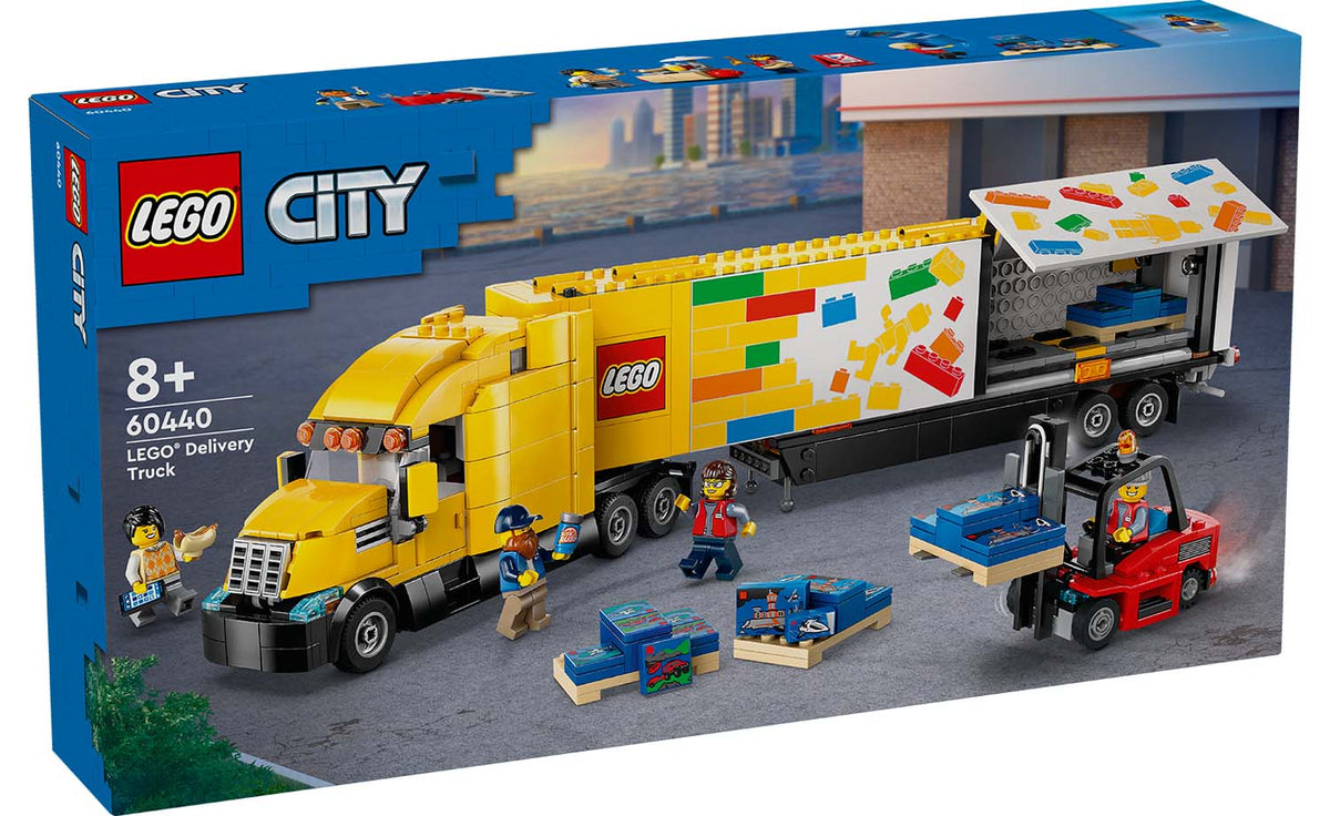 60440 | LEGO® CITY Yellow Delivery Truck – LEGO Certified Stores