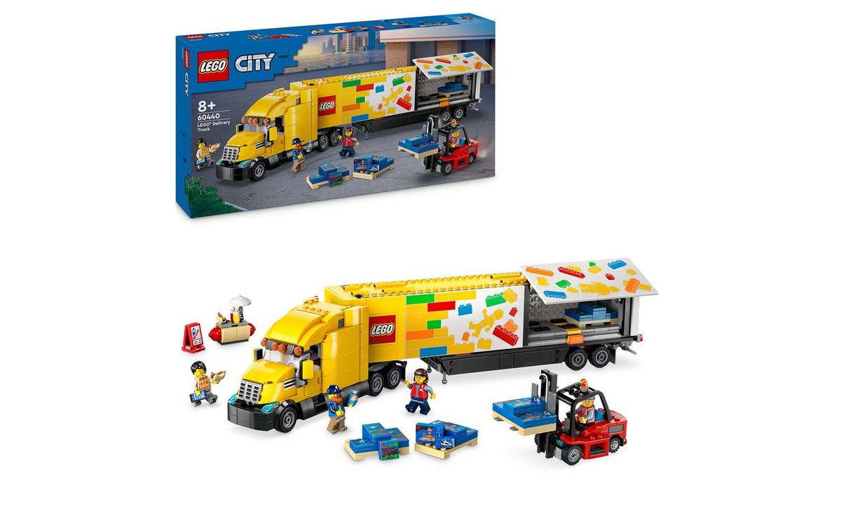 60440 | LEGO® CITY Yellow Delivery Truck – LEGO Certified Stores