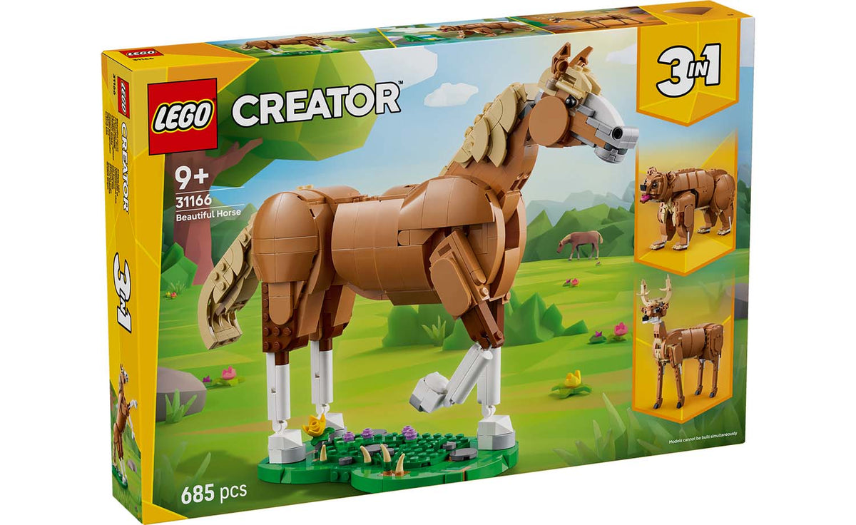 31166 | LEGO® Creator 3-in-1 Beautiful Horse – LEGO Certified Stores