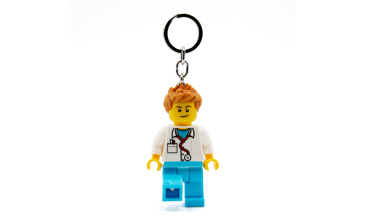 5007901 | LEGO® Iconic Male Doctor Key Chain Light – LEGO Certified Stores
