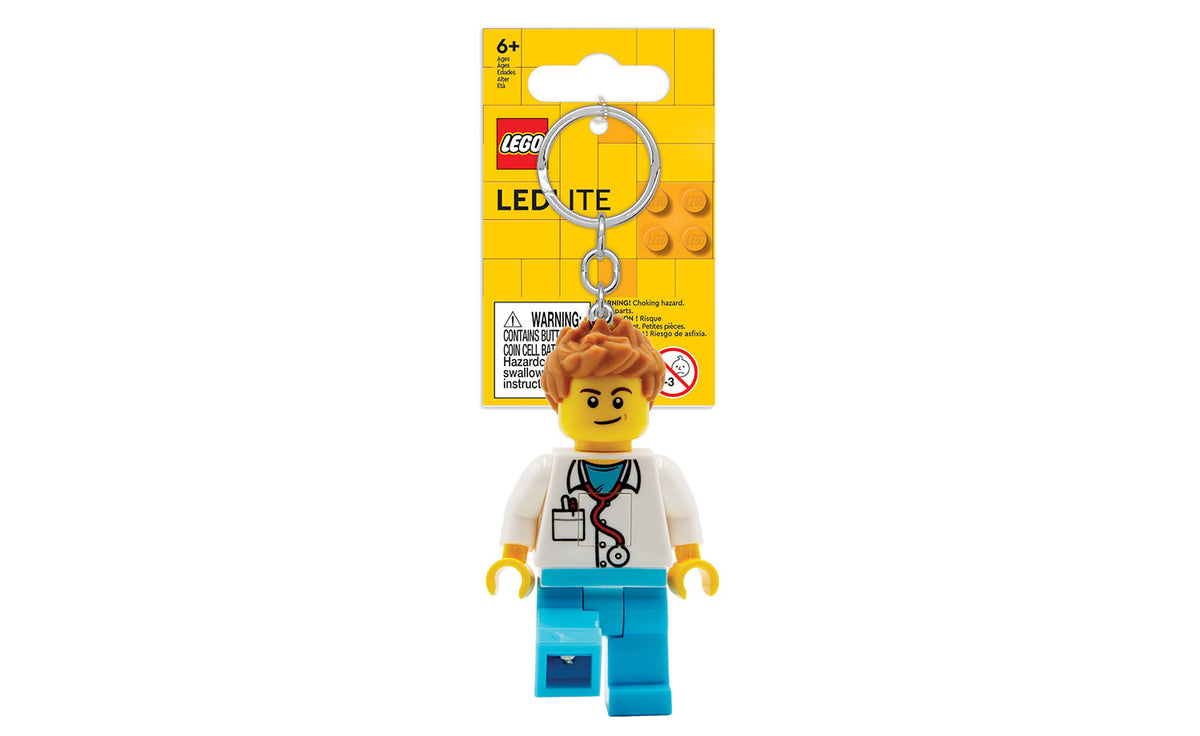 5007901 | LEGO® Iconic Male Doctor Key Chain Light – LEGO Certified Stores