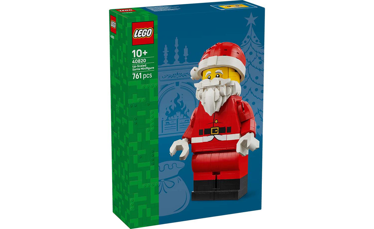 40820 | LEGO® Iconic Up-Scaled Santa Minifigure – LEGO Certified Stores