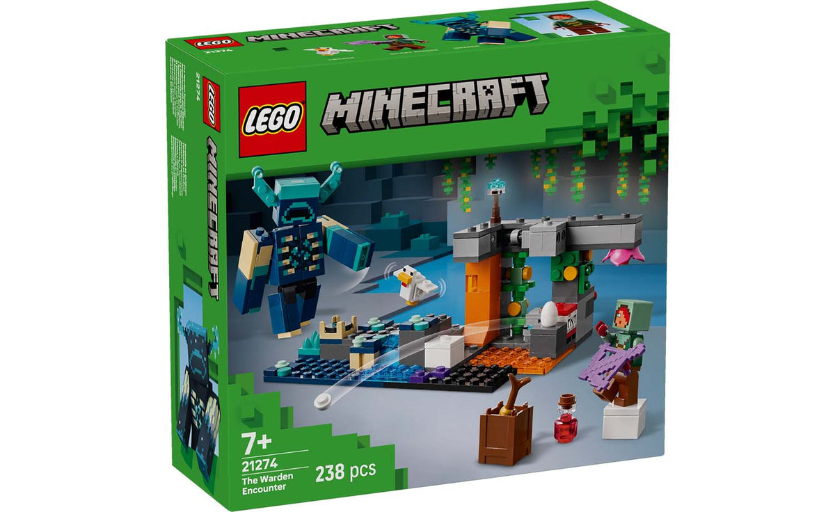21274 | LEGO® Minecraft® The Warden Encounter – LEGO Certified Stores