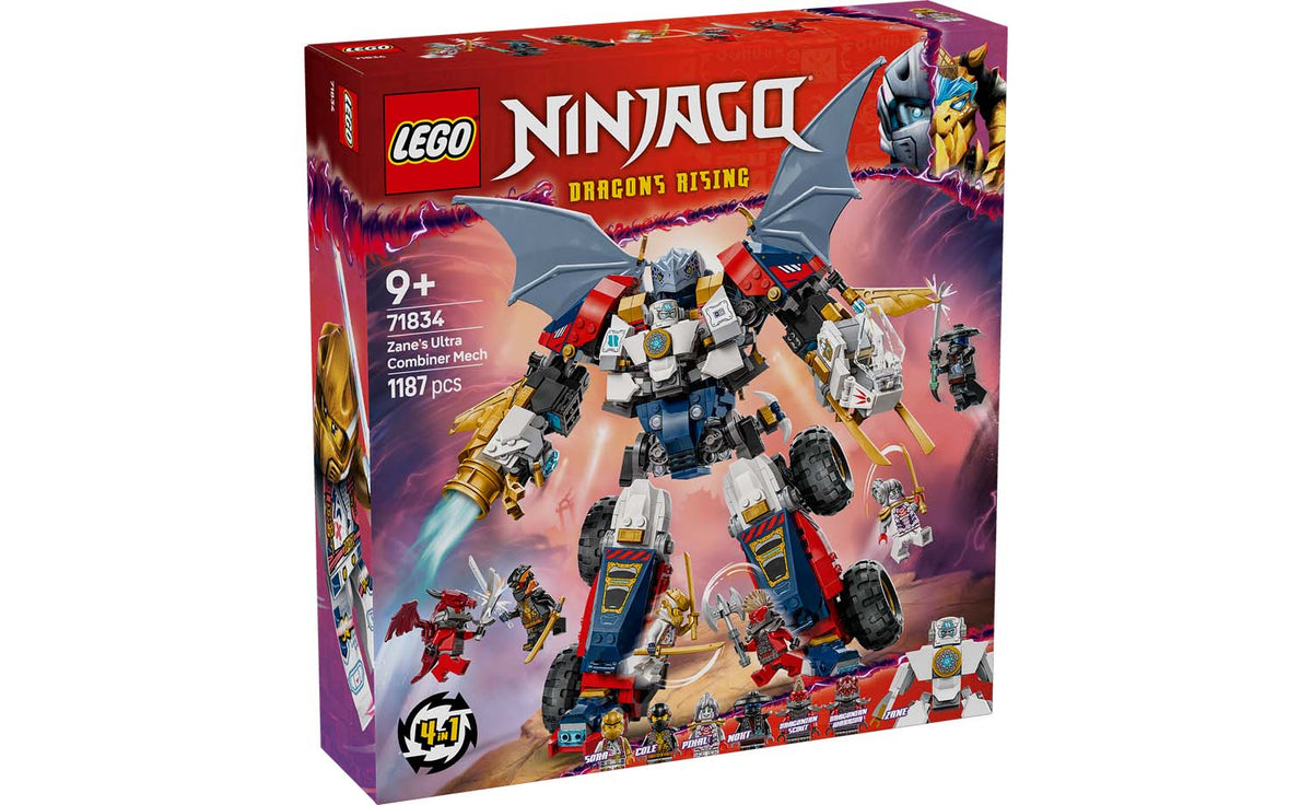 71834 | LEGO® NINJAGO® Zane's Ultra Combiner Mech – LEGO Certified Stores