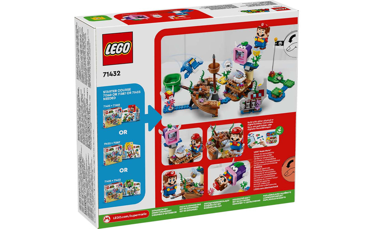 71432 | LEGO® Super Mario™ Dorrie's Sunken Shipwreck Adventure Expansi ...