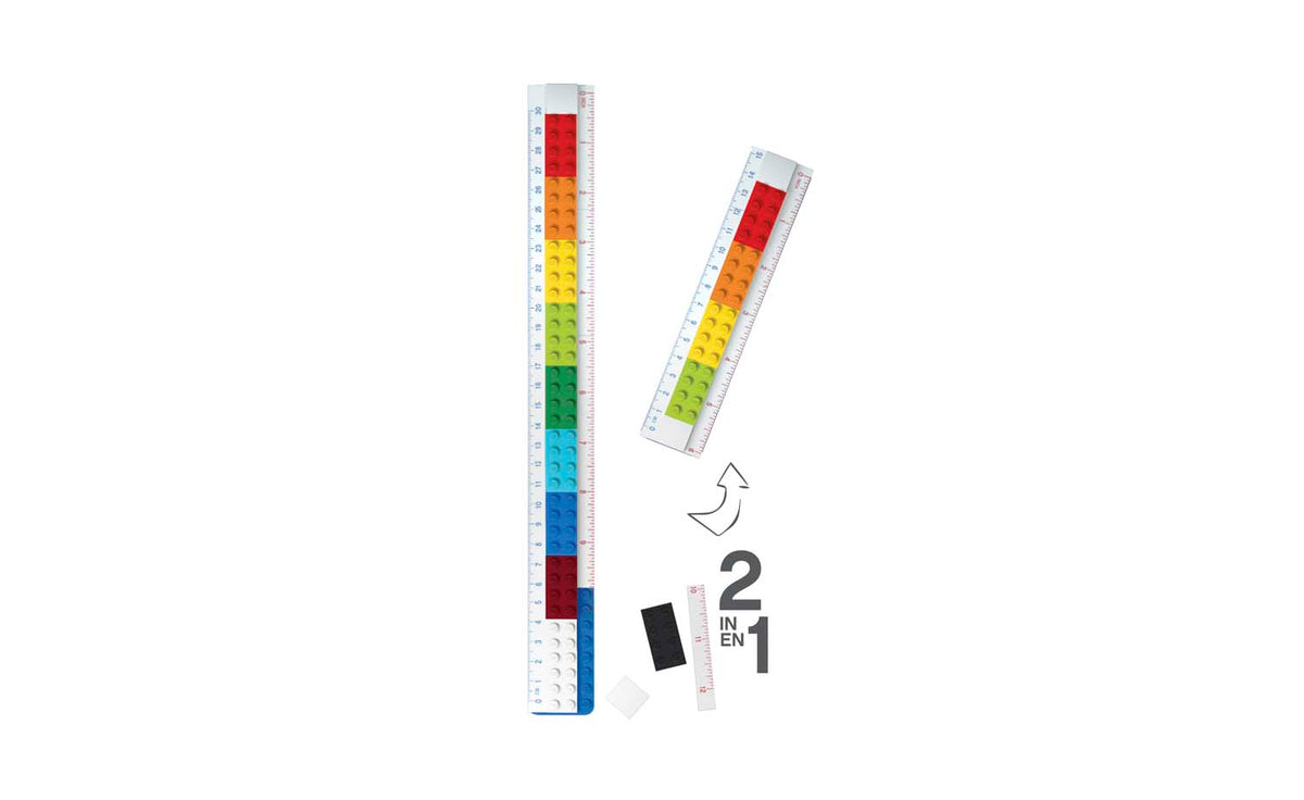 5007195 | LEGO® Buildable Ruler w/Minifgure – LEGO Certified Stores