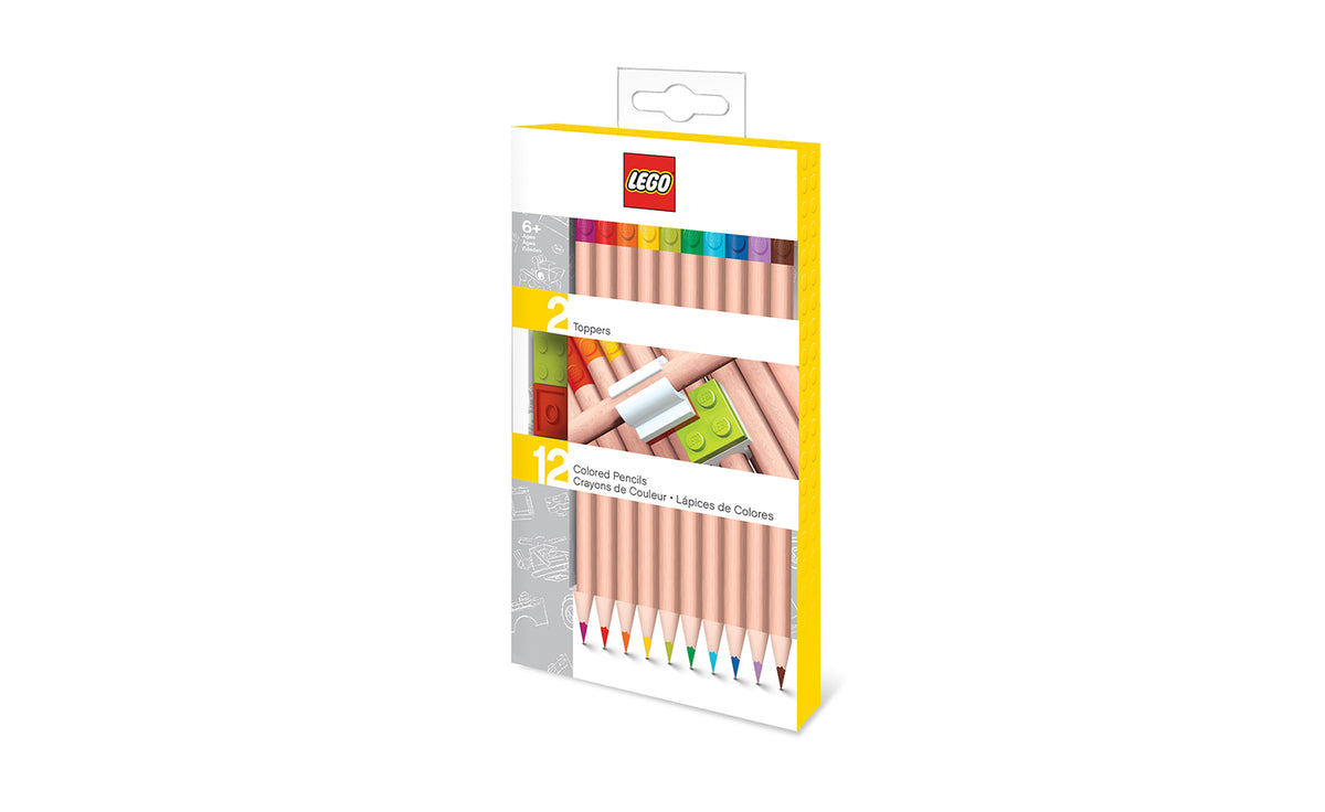 IQ52064 | LEGO® Coloured Pencils with Toppers (12pcs) – LEGO Certified ...